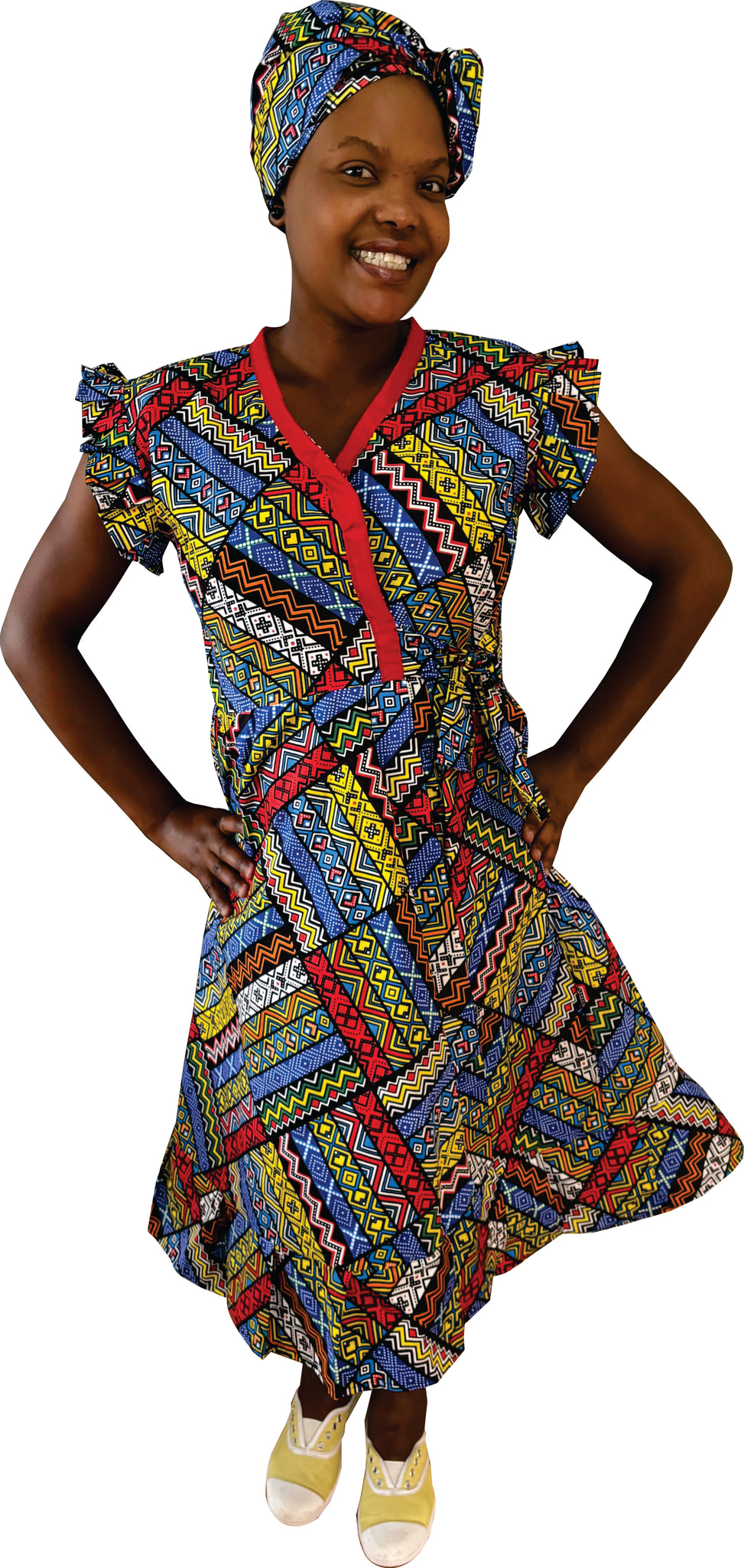 Wax Print Dress – PBG